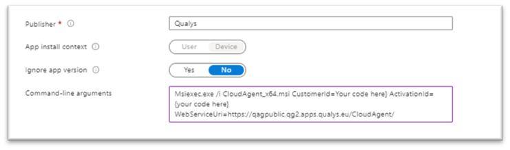 Agent Setup for Microsoft Windows