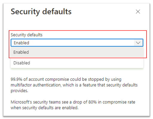Microsoft 365 Conditional Access MFA/2FA and Security Defaults