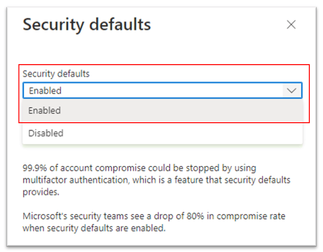 Microsoft 365 Conditional Access MFA/2FA and Security Defaults