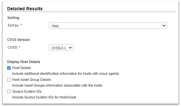Qualys Technical Template Setup