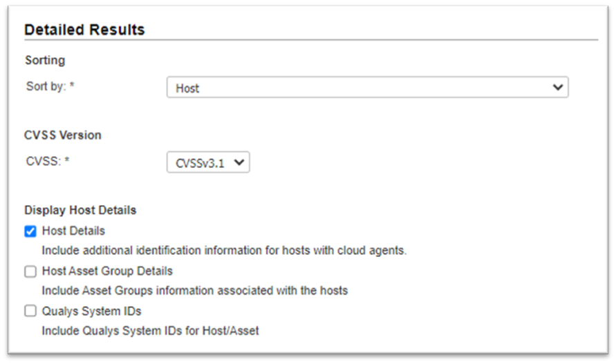 Qualys Technical Template Setup