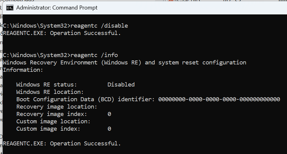 Windows Recovery Environment (CVE-2024-38163) - Windows 10