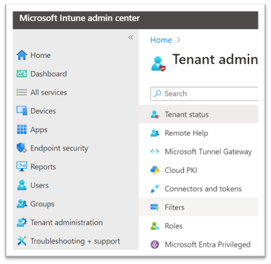 Create IOS/Android Filters in Microsoft Intune