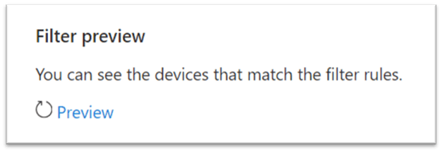 Create IOS/Android Filters in Microsoft Intune
