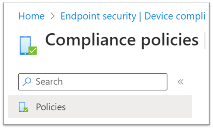 Create IOS/Android Version Specific Compliance Policy