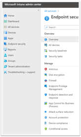 Create a Device-Compliant Conditional Access Policy within Intune.