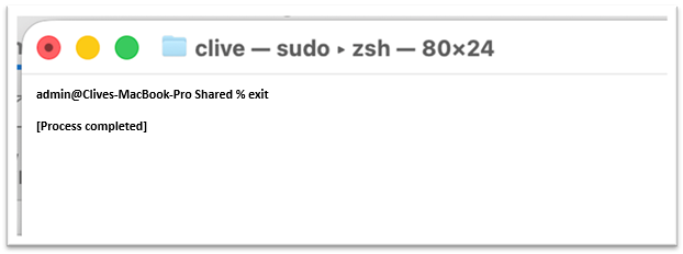 Agent Setup for MAC OS