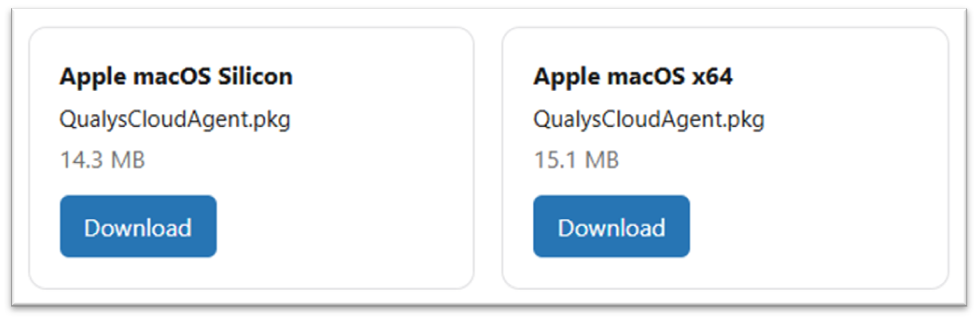 Agent Setup for MAC OS